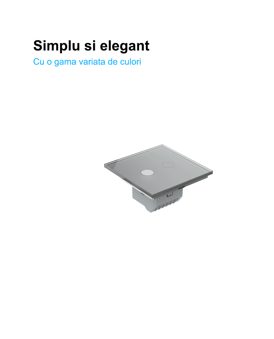 Modul intrerupator touch wireless RF Livolo